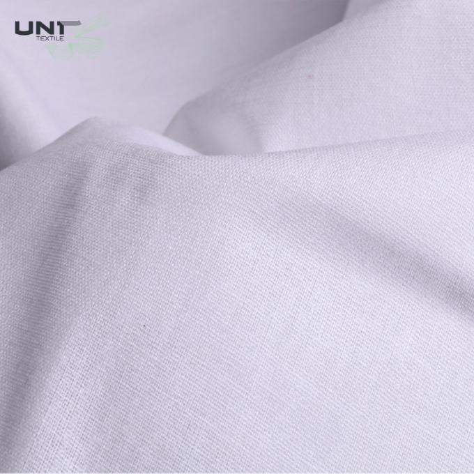 100 Cotton Shirt Interlining Non Woven Collar Fusing Interlining 