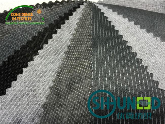 Optical White Bump Interlining Adhensive 50% Polyester / 50% Nylon