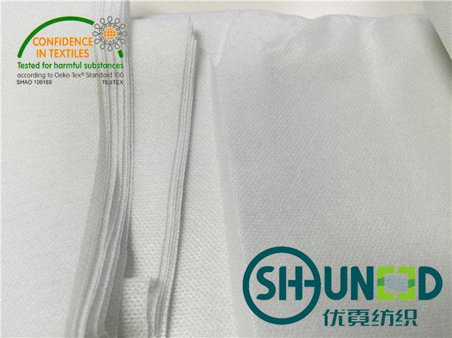 Waistband And Shirt Collar Bump Interlining , Garments Bonded Interlining