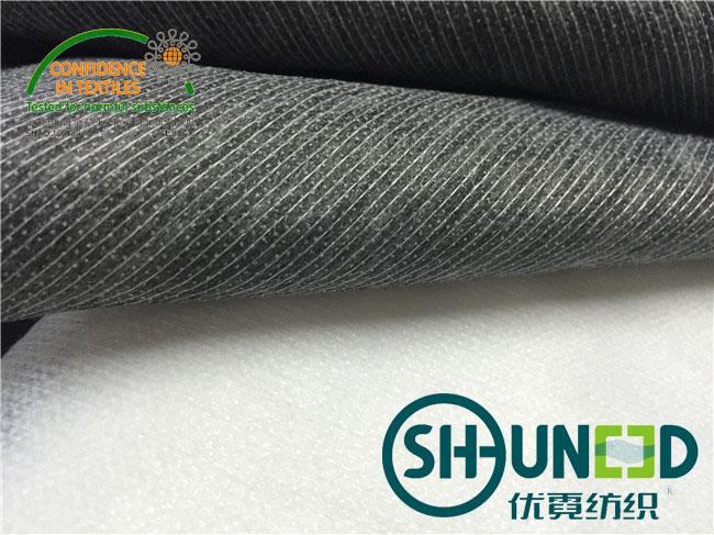 PA Coating Bump Interlining , 9 Needle Stitch Bonded Interlining