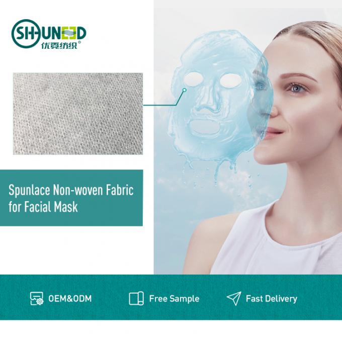 Plain Pattern Spunlace Nonwoven Fabric Good Water Absorption Fro Fiber ...