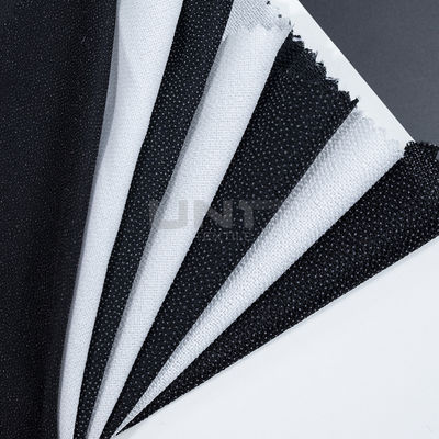 Interlining supplier custom various specification plain woven fusible ...