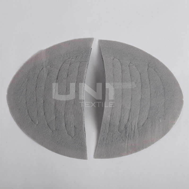 Women's Garments Sewing Shoulder Pads With White / Black Color