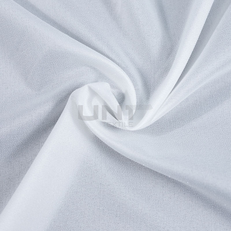 Versatile plain woven interlining for garment structure and shape ...