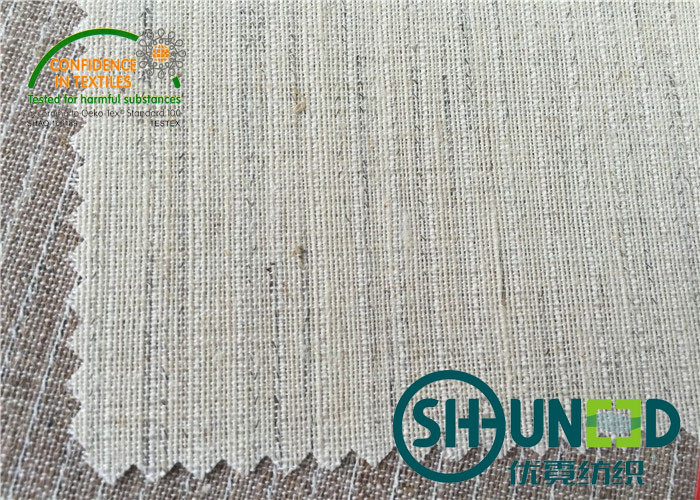 Stiff Chest Hair Interlining Fabric With Various Hand Feel For Garments