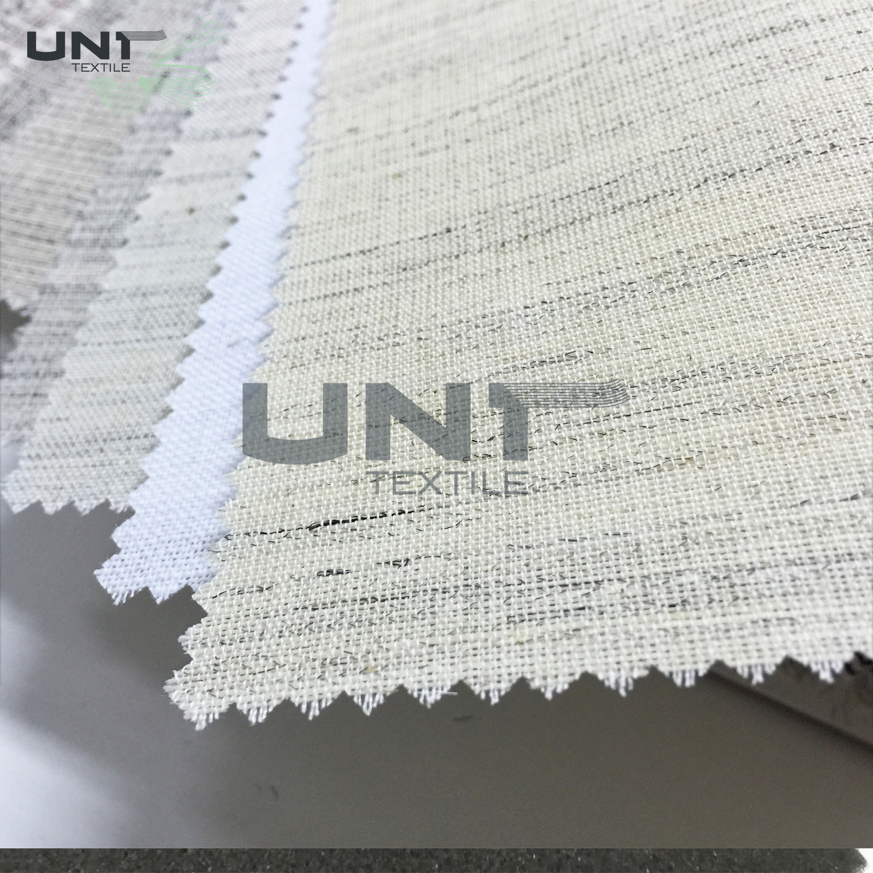 Interlining wholesale high quality 180gsm cotton canvas fabric hair ...