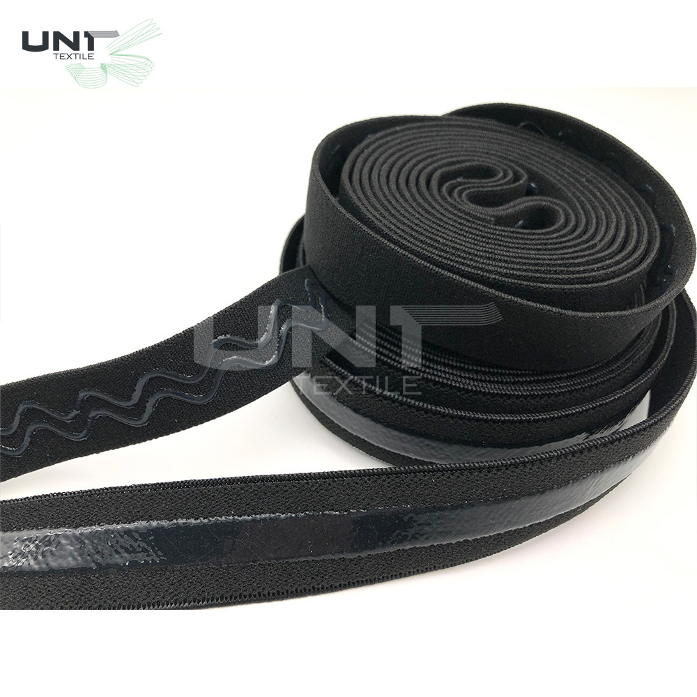 Anti Slip Silicone Gripper Elastic Band For Clothing Underwear 10cm Width