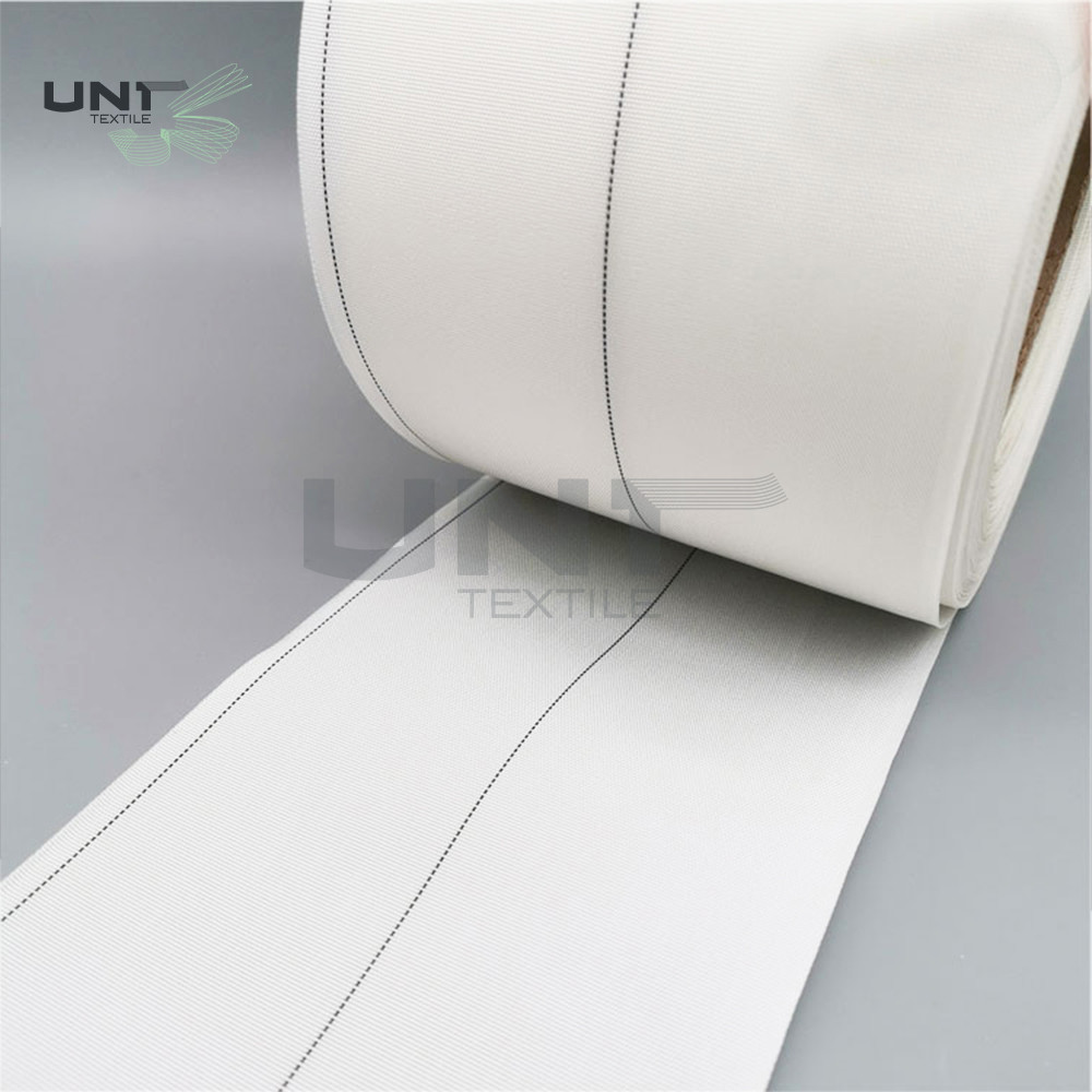 White Color 110MM PA Nylon 66 Wrapping Rubber Tape For Rubber Roller ...