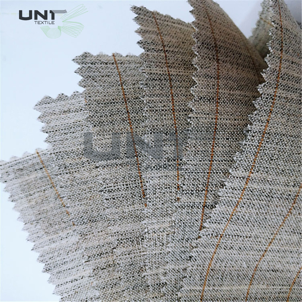 Woven Hair Interlining For Men Suit / Uniform With Good Elasticity