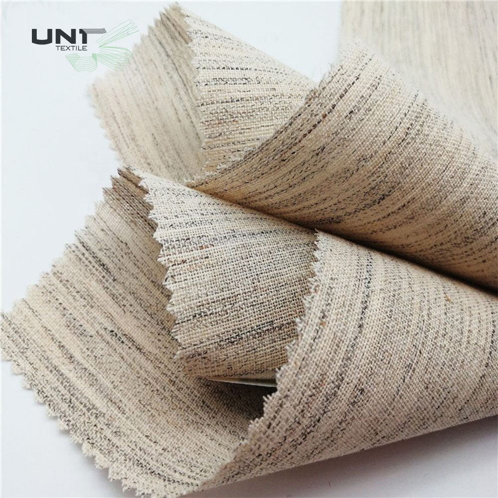 Double Sided Hair Interlining Canvas Fabric For Overcoat Uniform