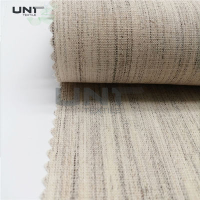 Stiff Woven Hair Fusible Garment Interfacing For Men Suits