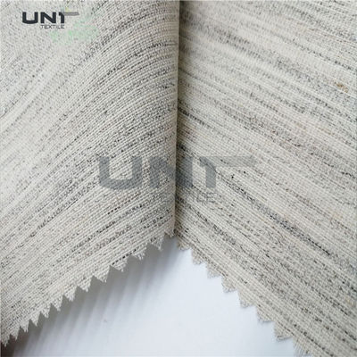 Stiff Woven Hair Fusible Garment Interfacing For Men Suits