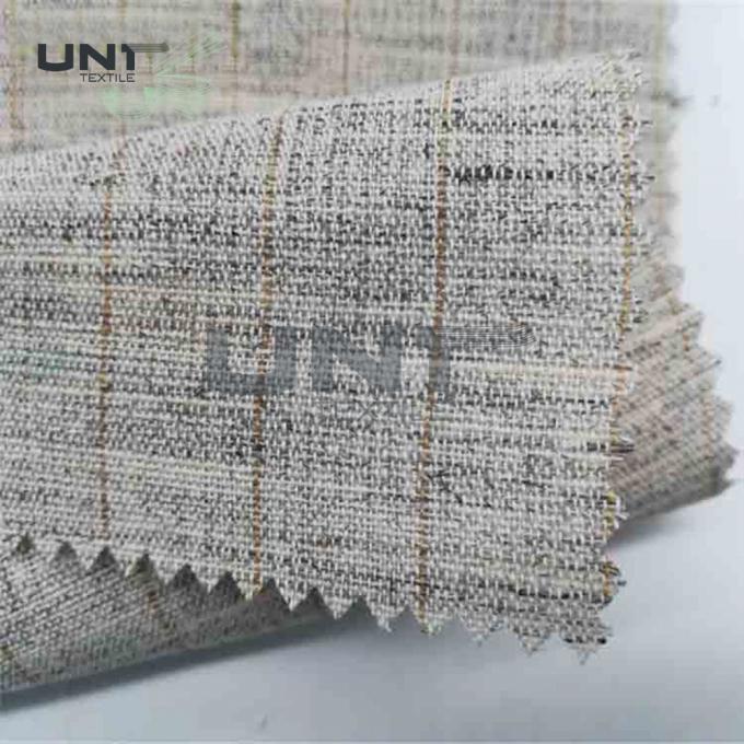 190gsm Cotton Canvas Fabric Horse Hair Interlining For Garment Suit