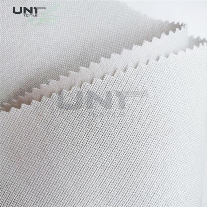 Necktie Fusible Woven Interlining Shrink Resistant Garment Interfacing