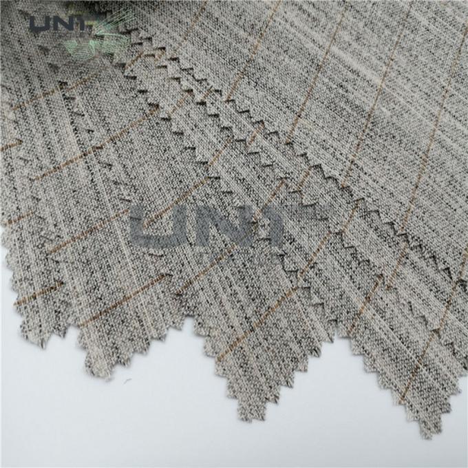 Men Suits High Elasticity Hair Interlining For Jacket Cloth