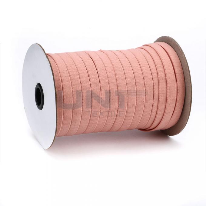 Good Tearing Strength Pink Silicone Elastic Tape / Unbreakable Rubber ...